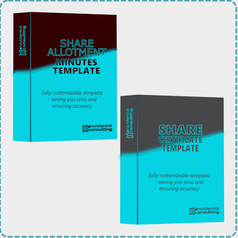 Register of Shareholders Template - Providential Consulting Inc